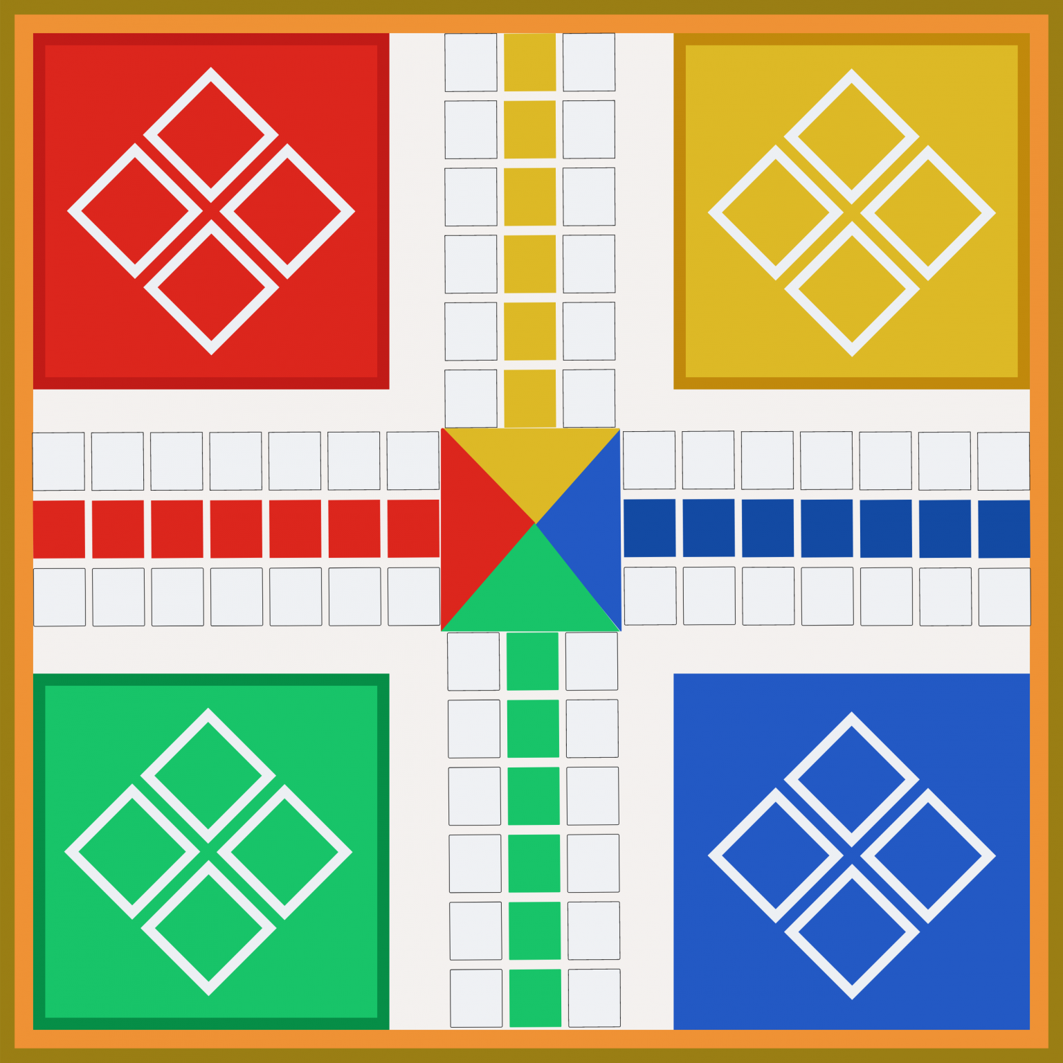 Juegos de mesa para imprimir – Ludo y damas